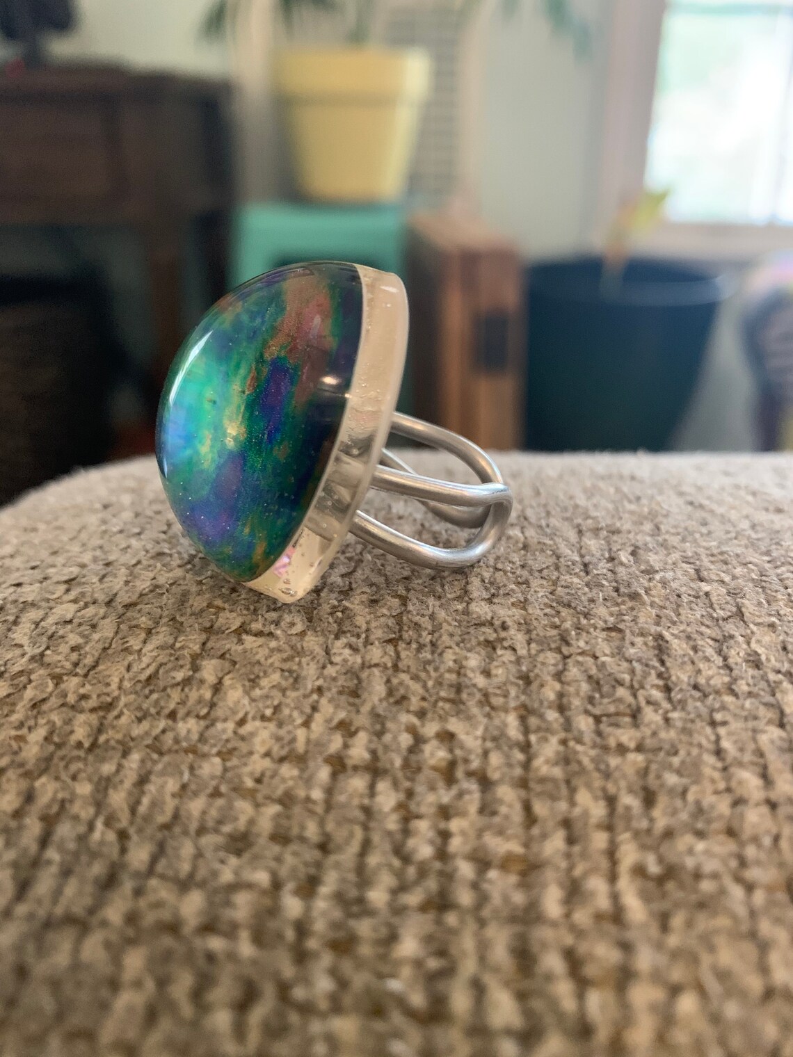 Space Ring Star Ring Universe Ring Galaxy Ring Moon - Etsy