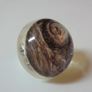 Moon Crater Ring - Full Moon - Space Ring - Space Jewelry - Solar ...