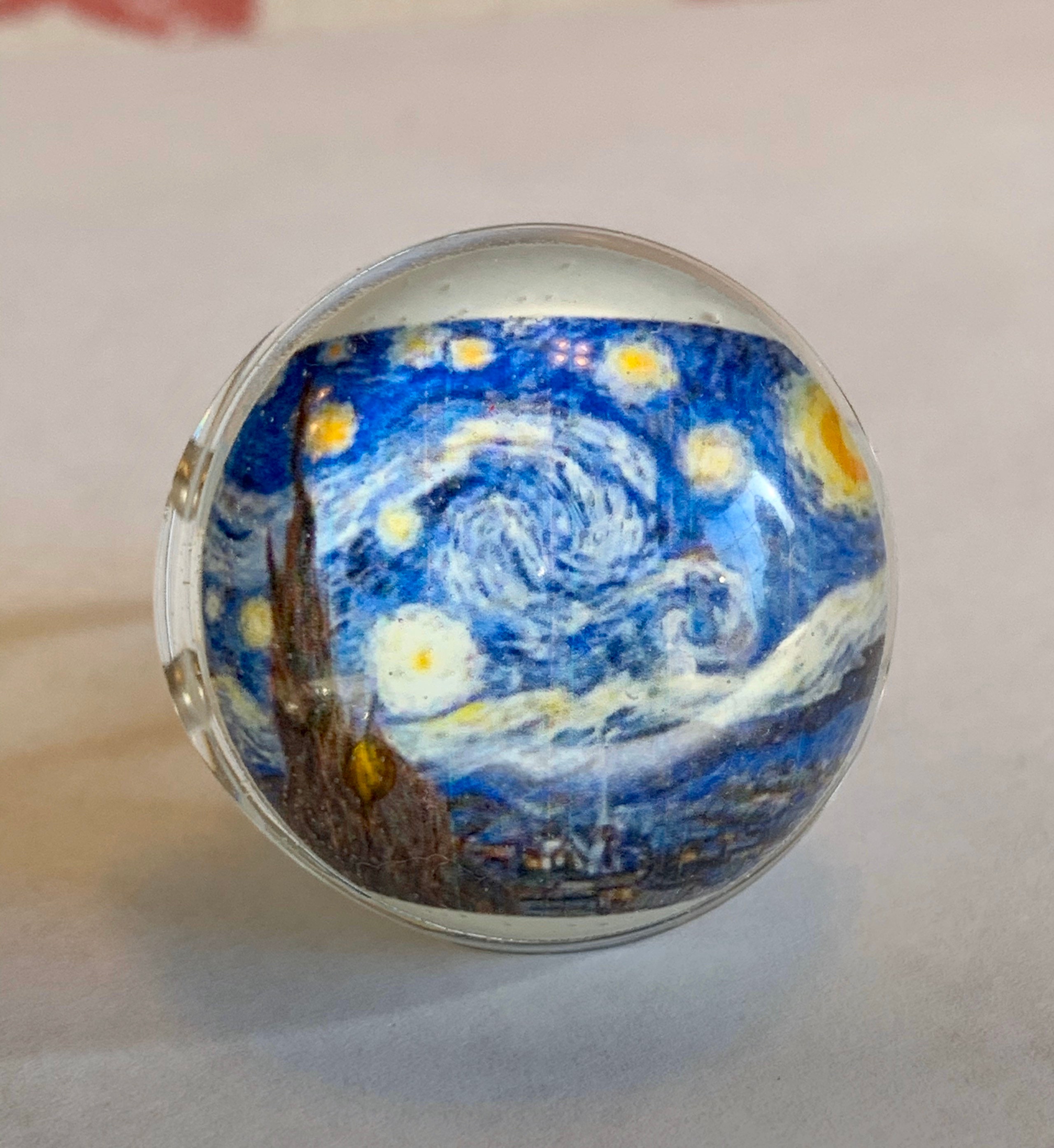 The Starry Night Ring Starry Night Ring Van Gogh Ring | Etsy