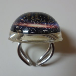Universe Ring Galaxy Milky Way Solar System Moon & Stars Planets Resin ...