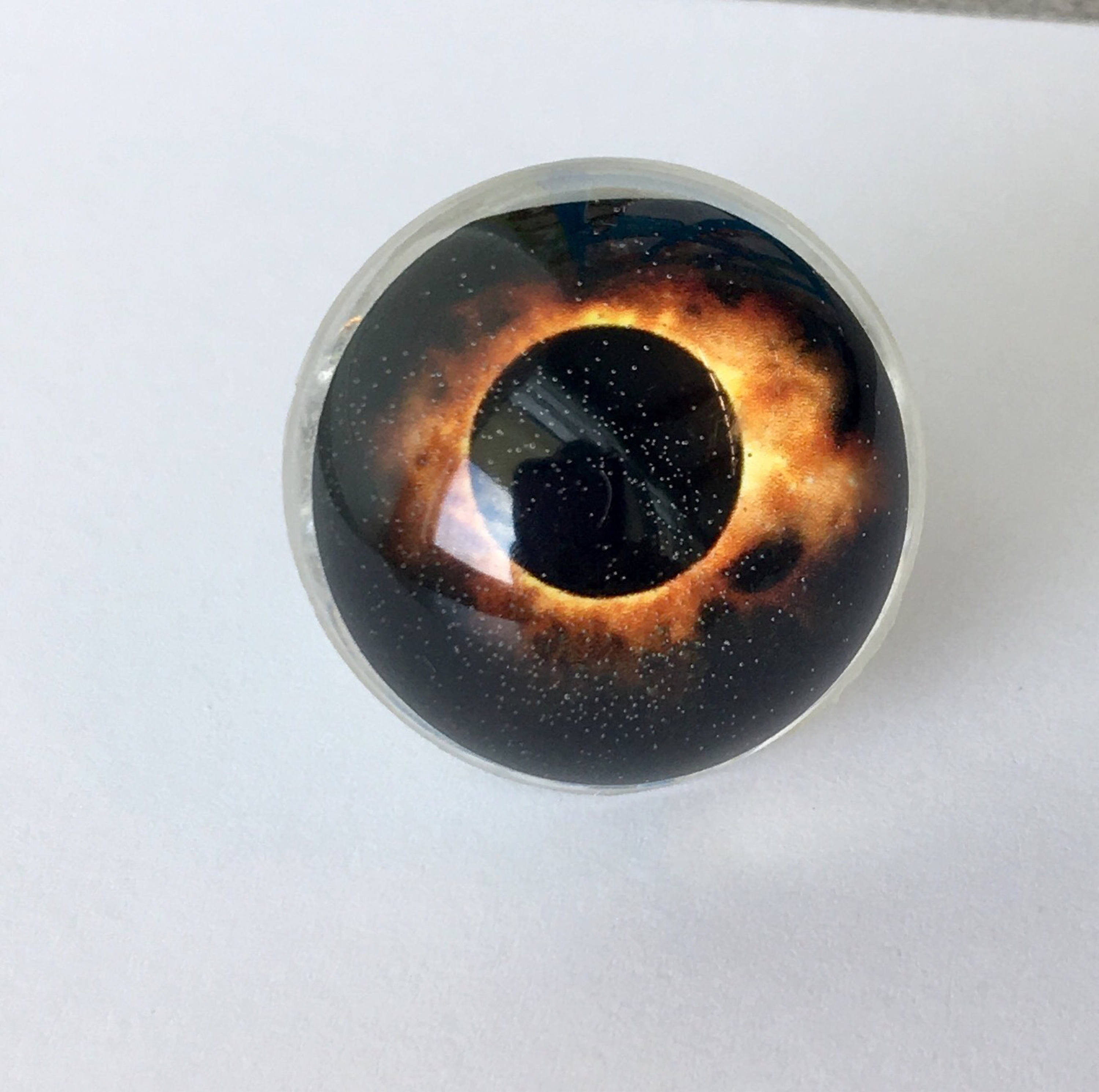 Eclipse Ring Solar Eclipse Eclipse Jewelry Space Ring | Etsy