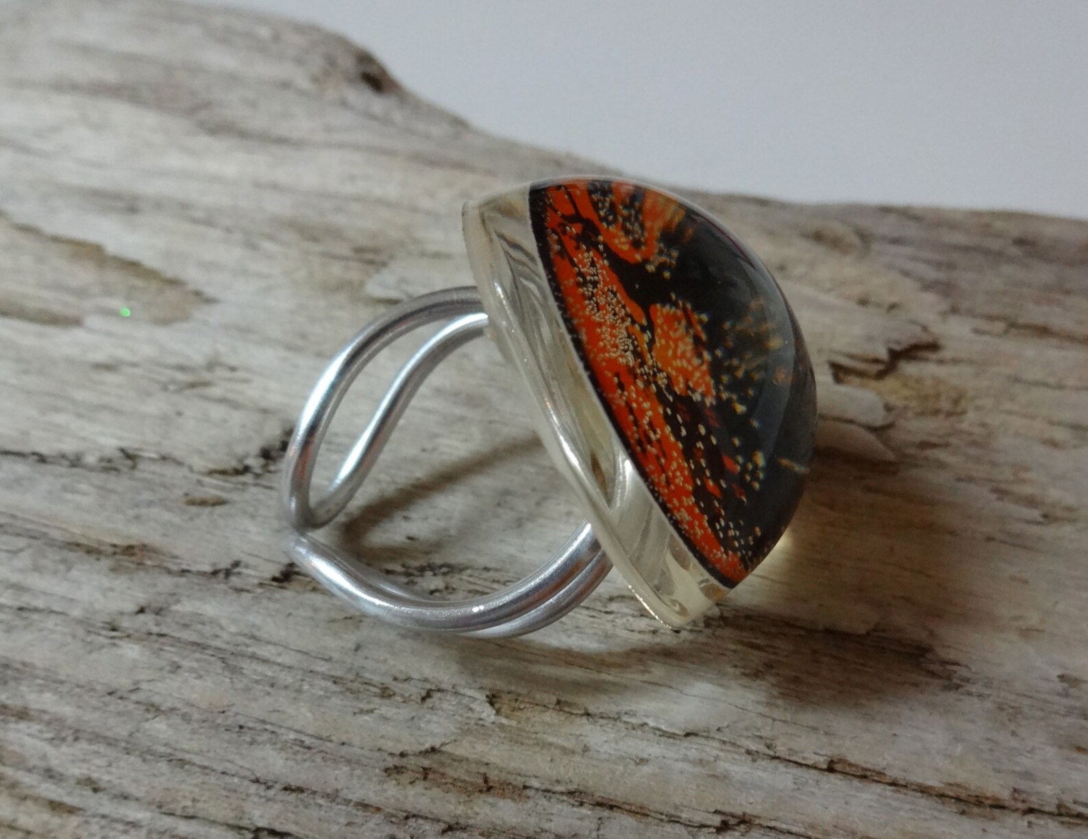 Spooky Halloween Ring Handmade in the USA Haunted House - Etsy