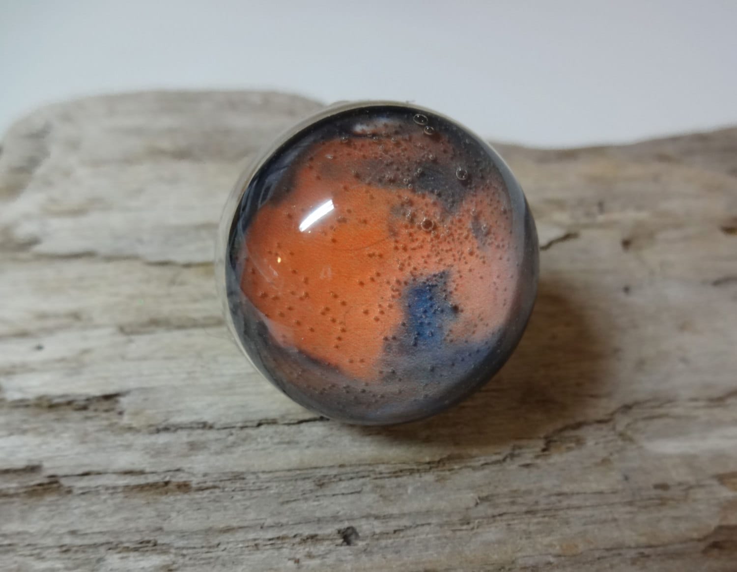 Mars Ring Space Ring Moon & Stars Planets Galaxy | Etsy