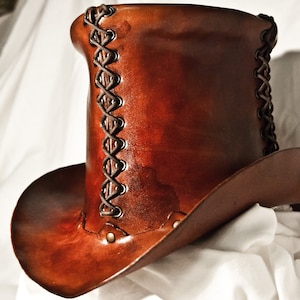 Leather Top Hat - DIGITAL PDF PATTERN - Etsy