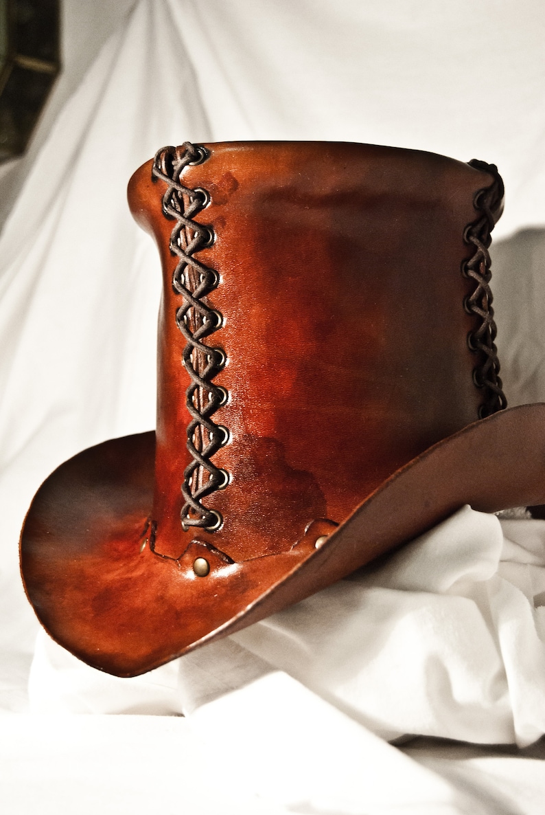 Leather Top Hat - DIGITAL PDF PATTERN - Etsy