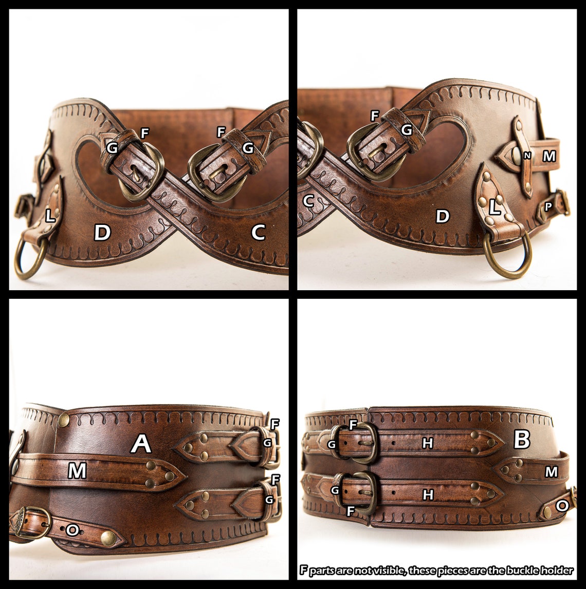 Crossed Buckles Belt DIGITAL PDF PATTERN - Etsy