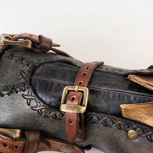 Leather Armored Gauntlet - DIGITAL PDF PATTERN - - Etsy