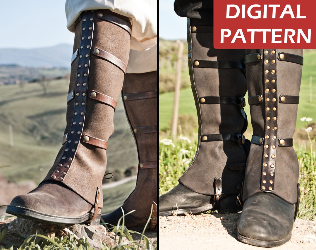 Rawhide Gaiters DIGITAL PDF PATTERN - Etsy
