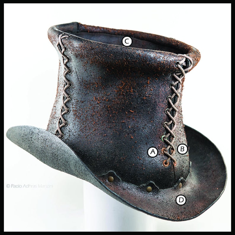 Leather Top Hat DIGITAL PDF PATTERN - Etsy