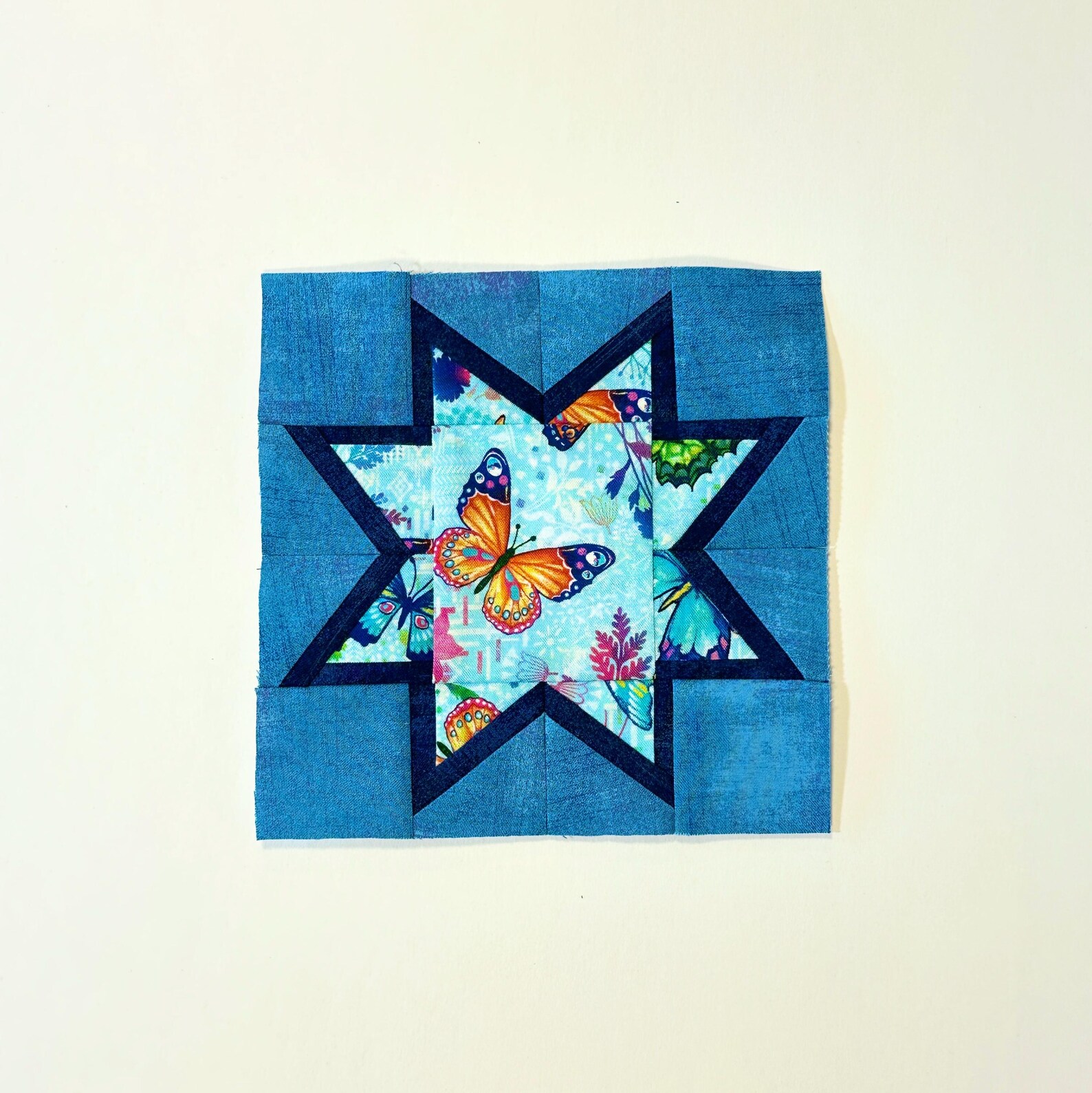 Sawtooth Star Quilt Block Pattern: Scrap Friendly, 3 Sizes (PDF Pattern ...