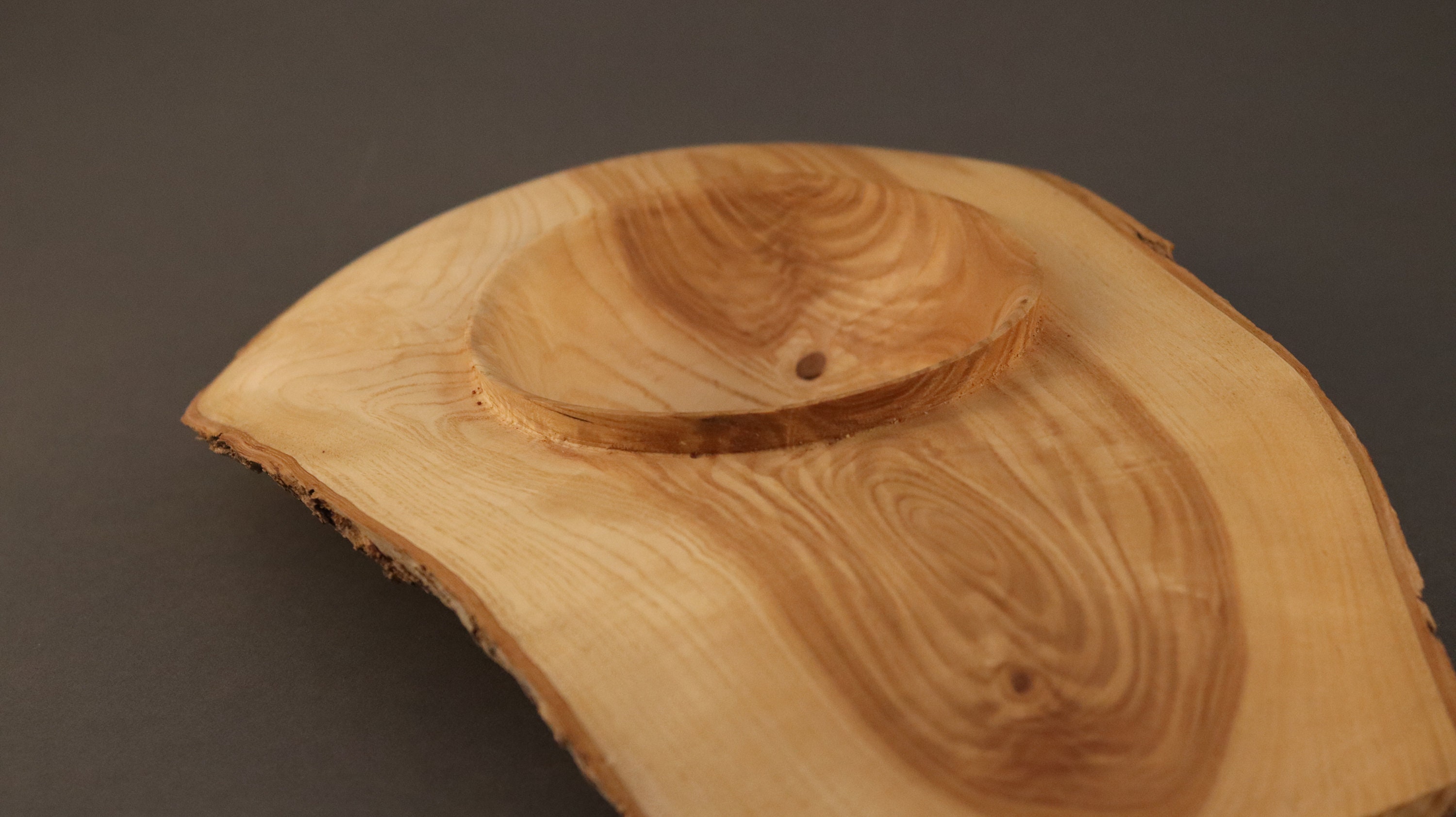 Winged Ash Natural Edge Bowl #XXI 17 - Etsy