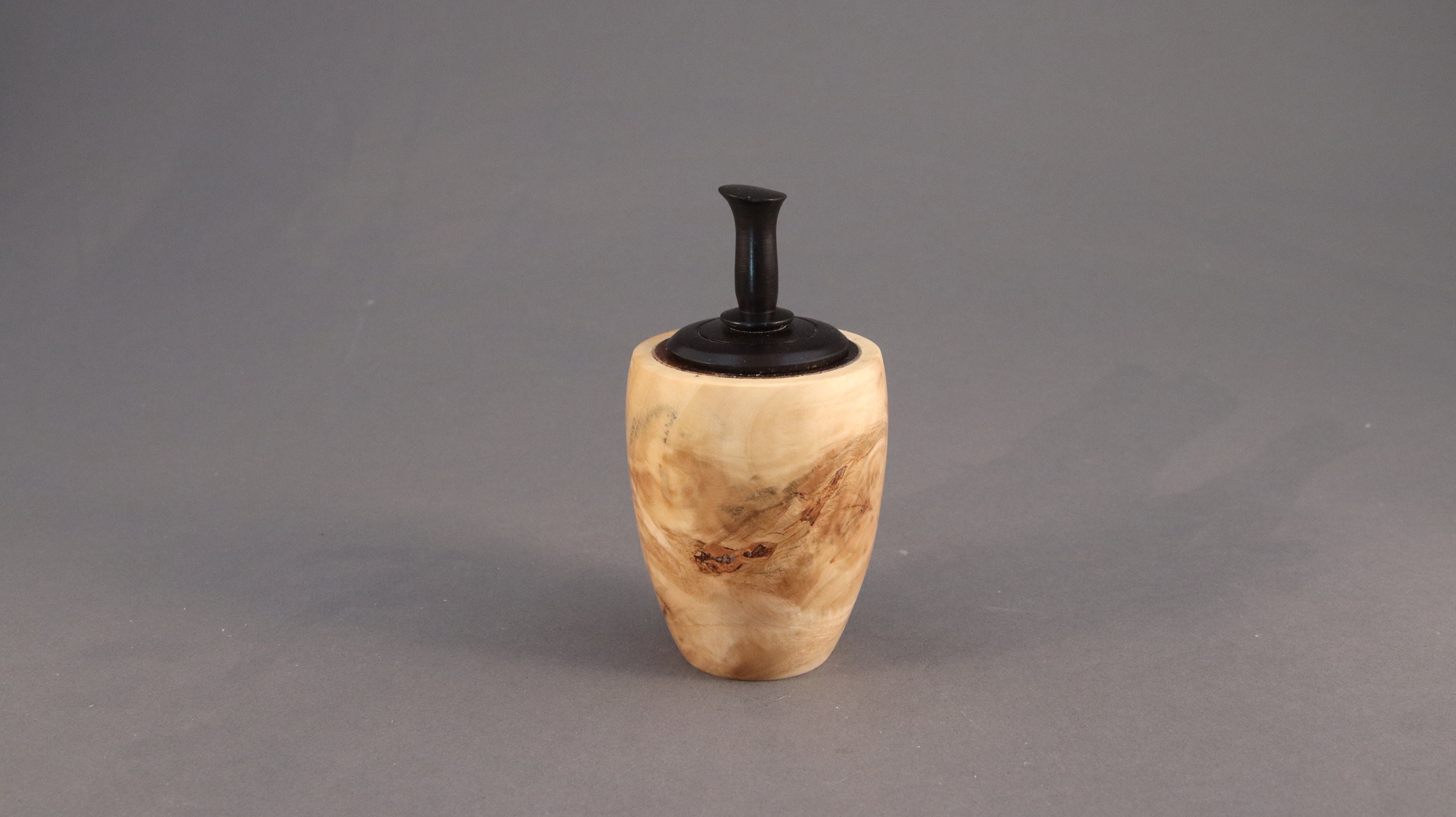 Honey Locust Box With Threaded Blackwood Lid III 25 - Etsy