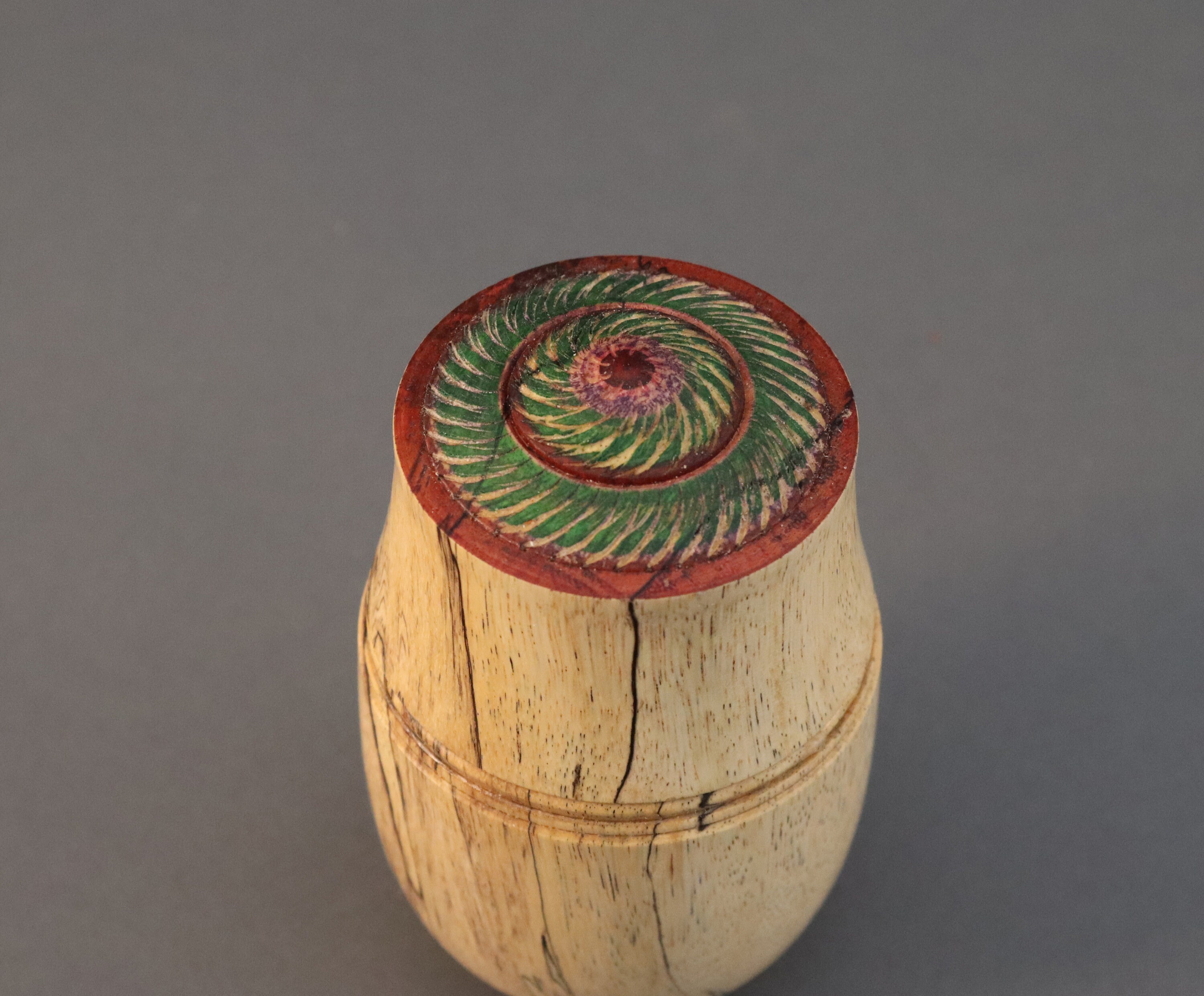 Spalted Tamarind-lidded and Textured Box Item II 3 - Etsy