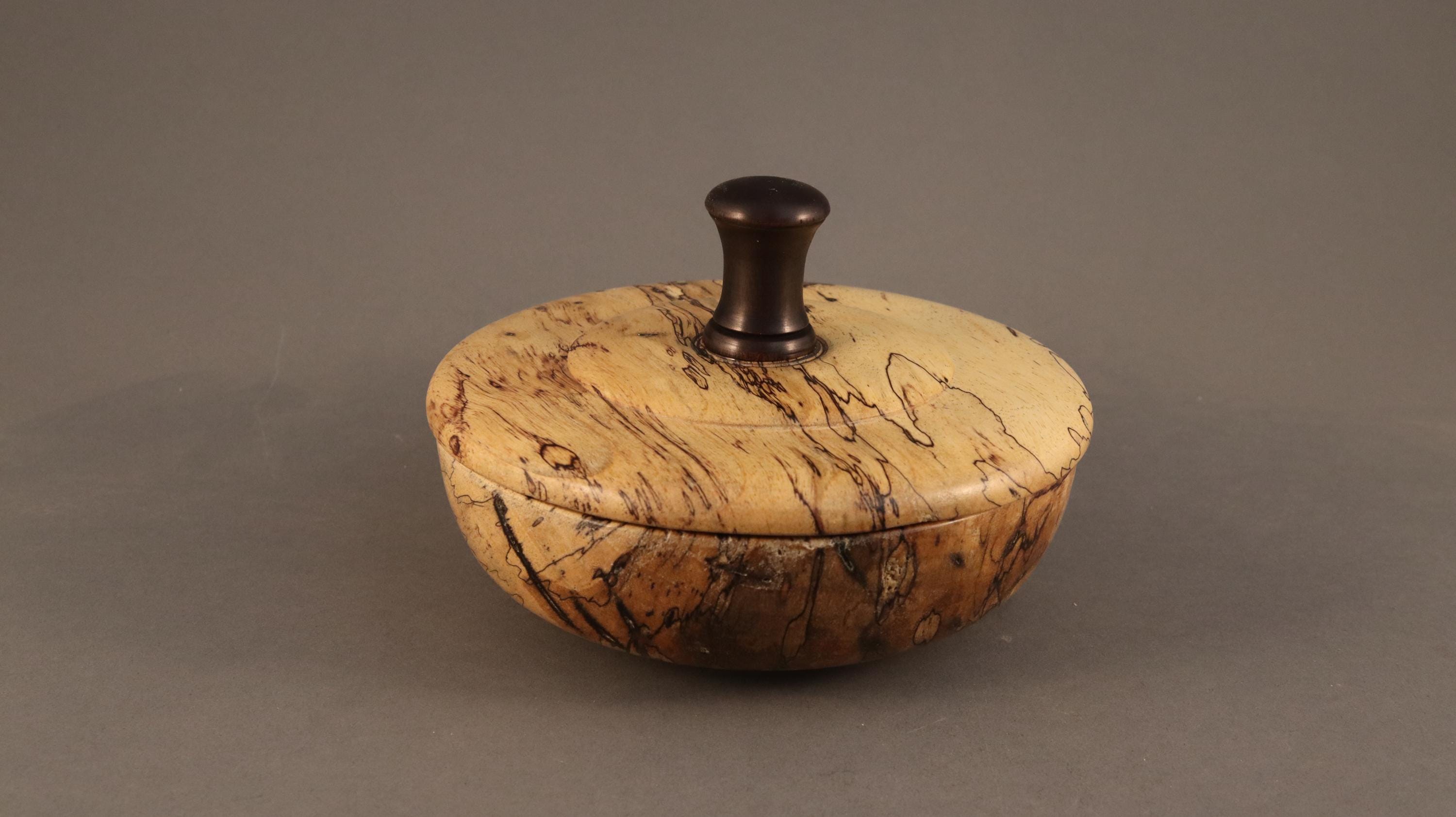 Spalted Tamarind Cross Grain Container (item V 22) - Etsy