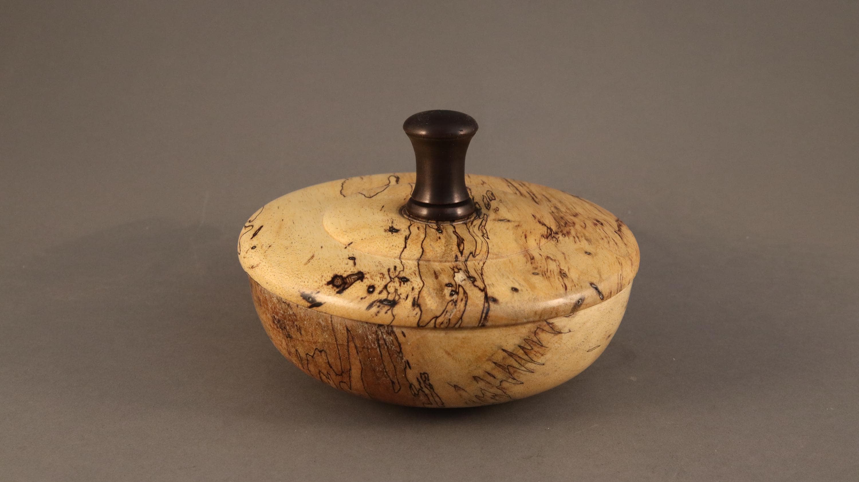 Spalted Tamarind Cross Grain Container for Home Decor - Etsy