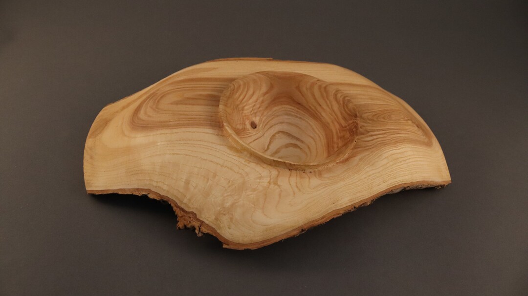 Winged Ash Natural Edge Bowl #XXI 17 - Etsy