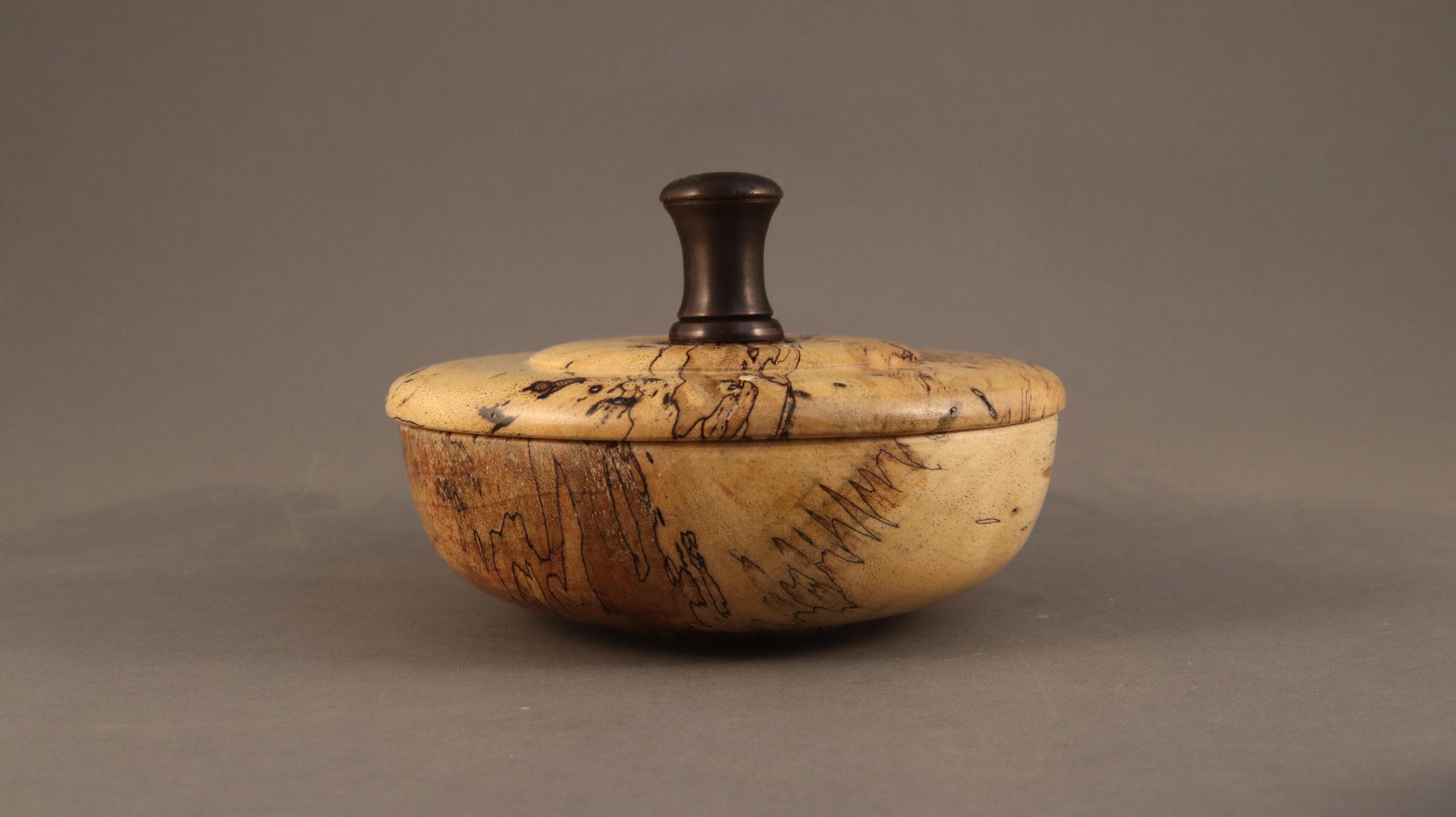 Spalted Tamarind Cross Grain Container for Home Decor - Etsy