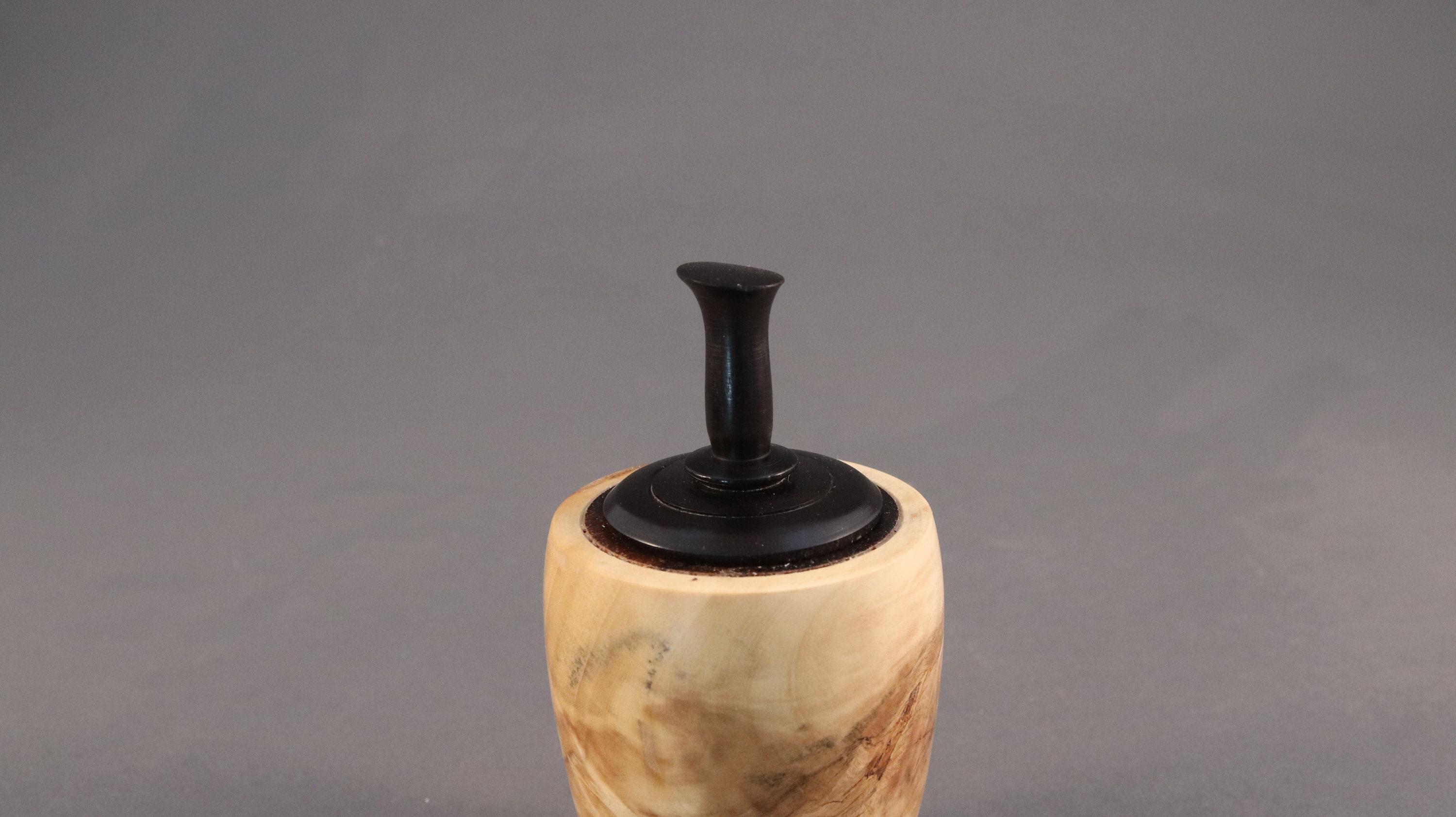 Honey Locust Box With Threaded Blackwood Lid III 25 - Etsy