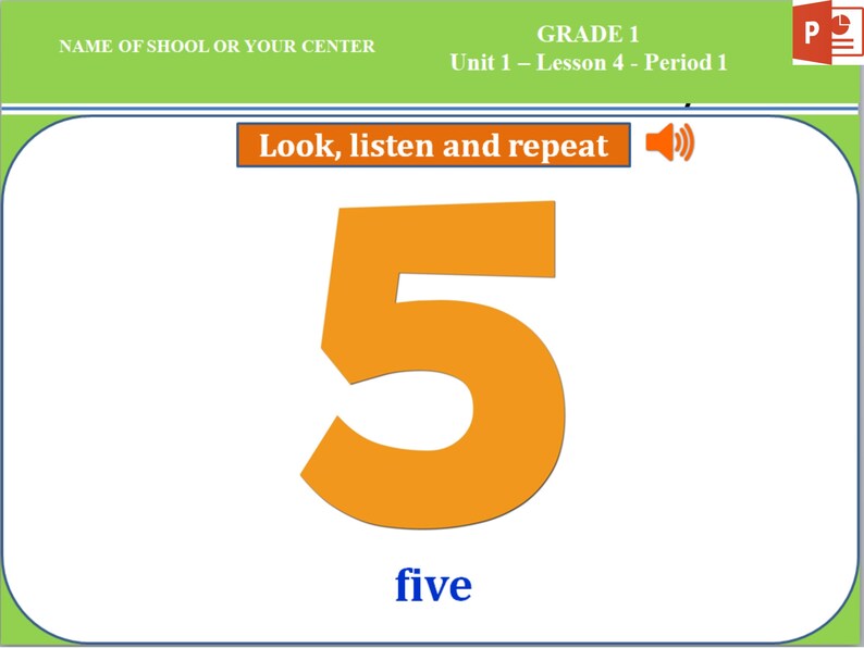 Numbers 1-5 ESL Powerpoint Lesson | Preschool Kindergarten EFL Games ...