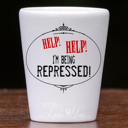 Help I'm Being Repressed Monty Python Coffee Mug Funny - Etsy