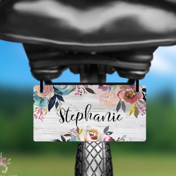 Vanity License Plate Bicycle - Etsy