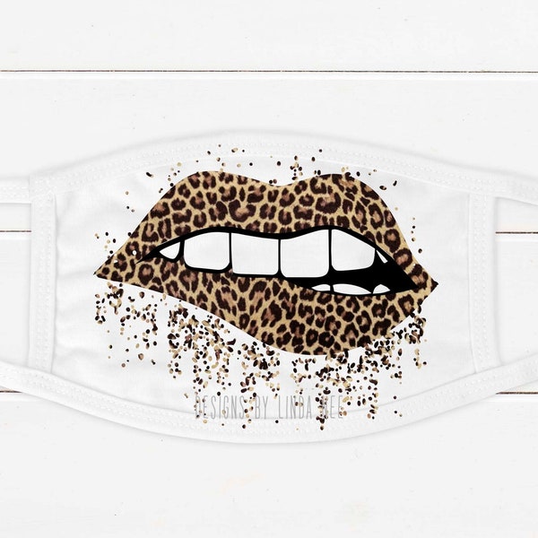 Leopard Print Mask - Etsy