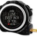 Tape Measure, I Love Every Inch of You Gift for Husband, Fiance Gift ...