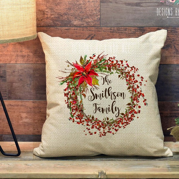Personalized Christmas Pillow - Etsy