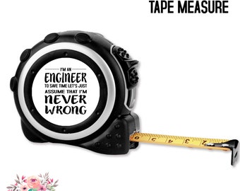 Personalized tape measure | Etsy