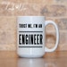 Trust Me, I'm an Engineer Mug, Funny Engineer Gift, Engineer Mug ...