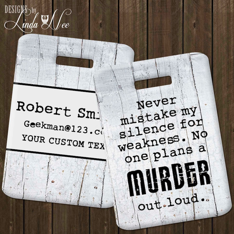 Funny Luggage Tags - Etsy