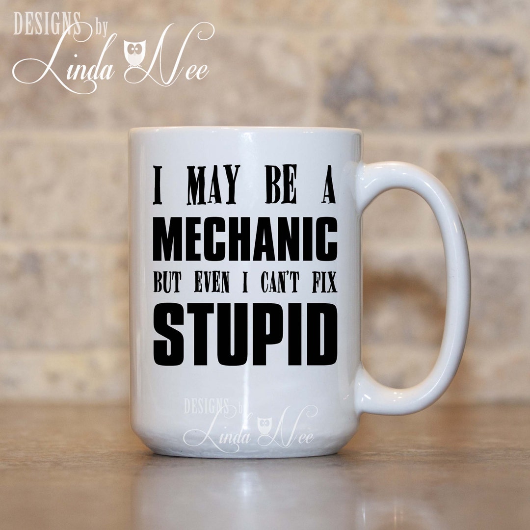 Auto Mechanic Coffee Mug, Funny Diesel Mechanic Mug, Husband Mechanic ...