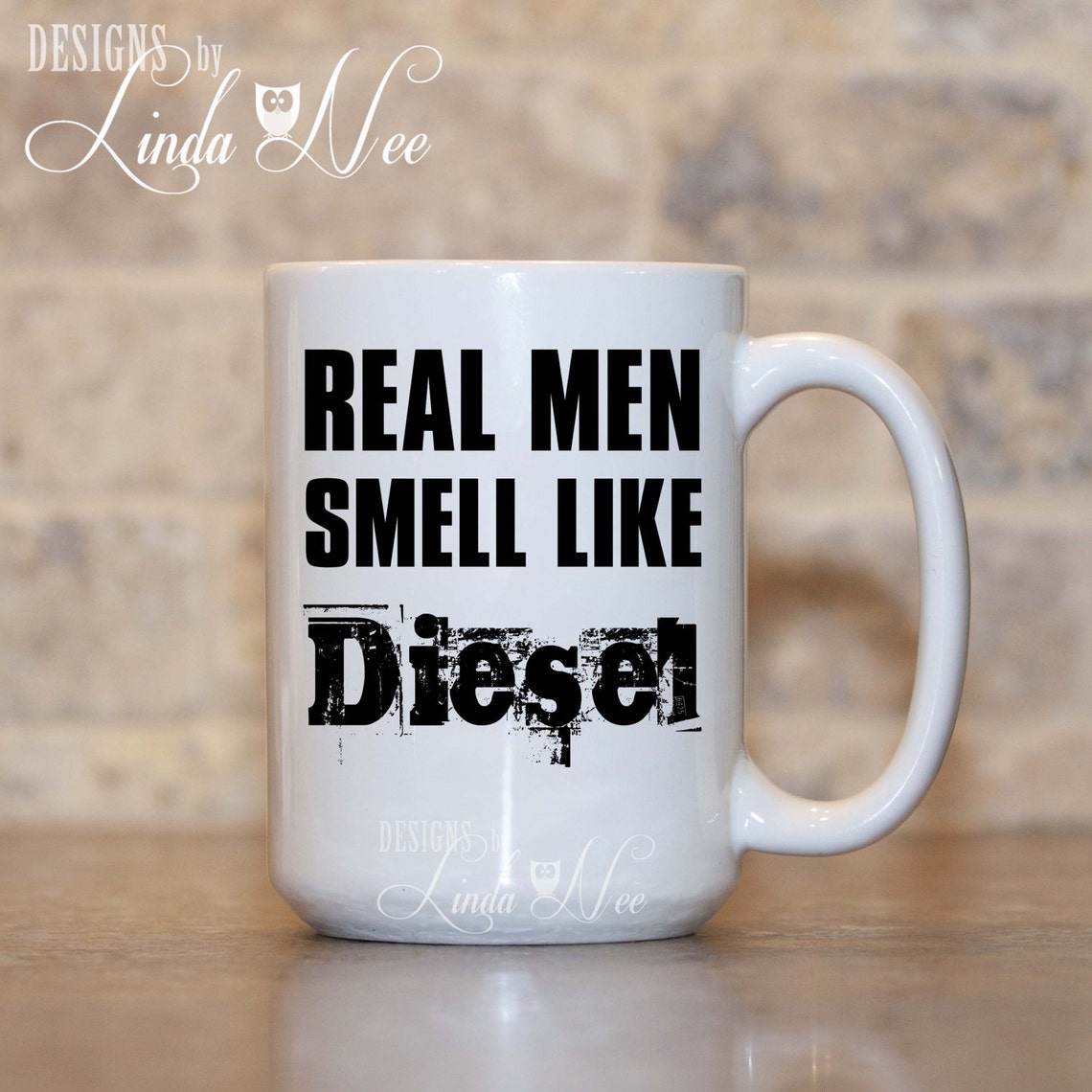 Diesel Mechanic Coffee Mug, Funny Diesel Mechanic Mug, Husband Mechanic ...