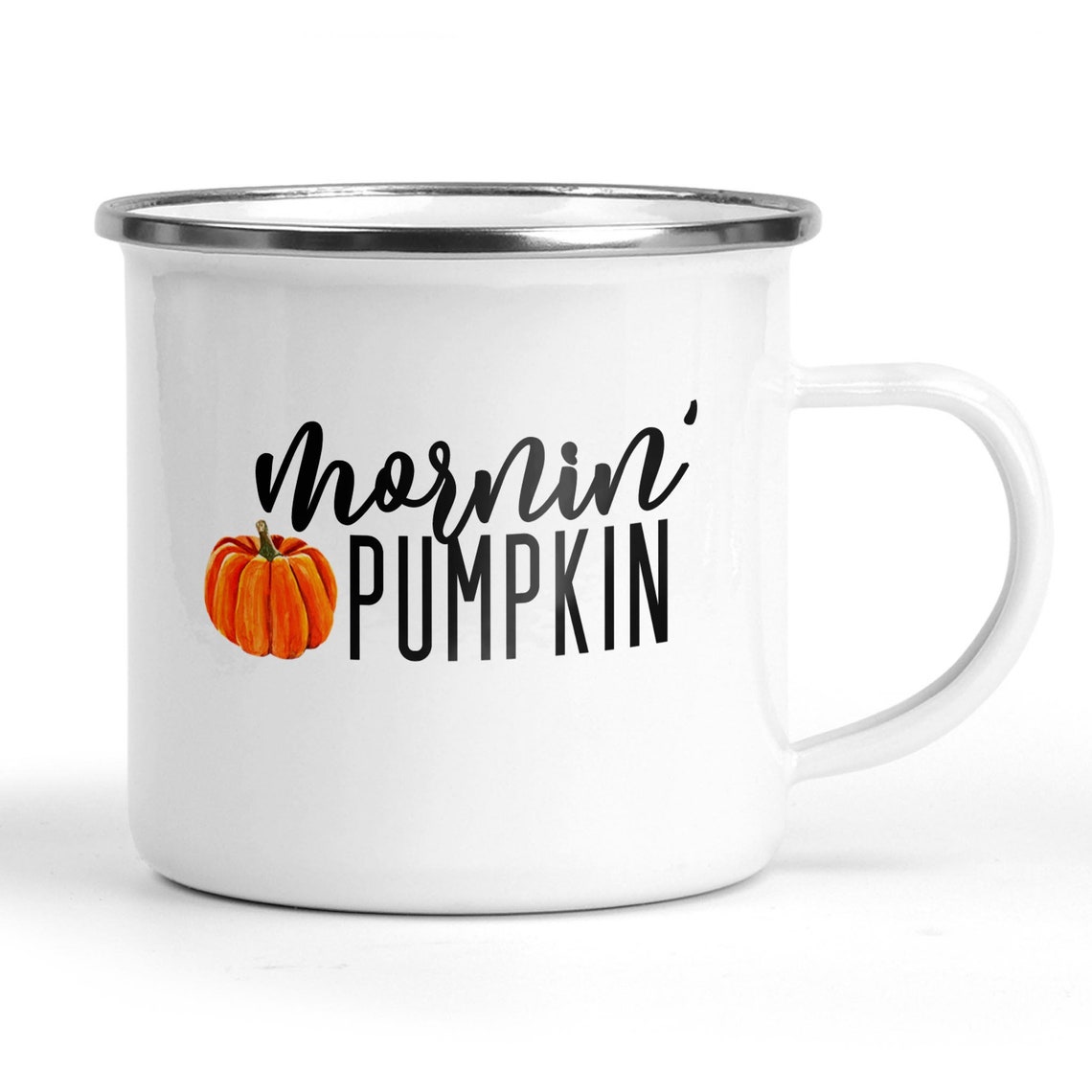 Mornin Pumpkin Campfire Mug Fall Mug Pumpkin Spice Latte Coffee Mug ...