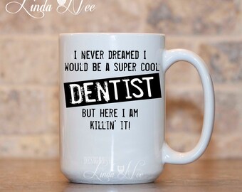 Future Dentist Coffee Mug Becoming a Dentist Dental School - Etsy