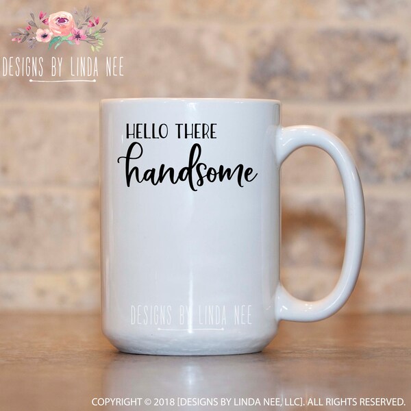 Hello Handsome - Etsy