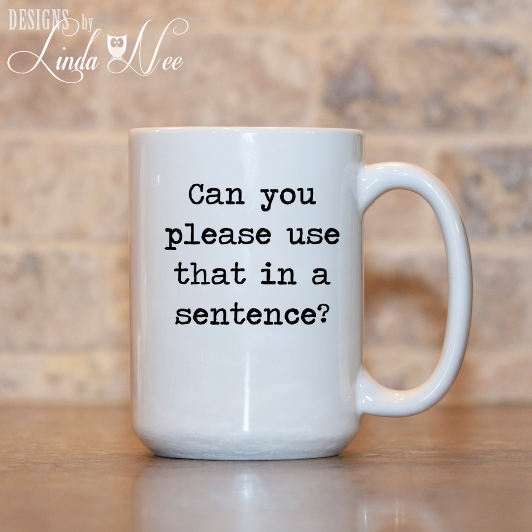 English Geek Coffee Mug, English Teacher Funny Quote Mug, Funny Nerd ...