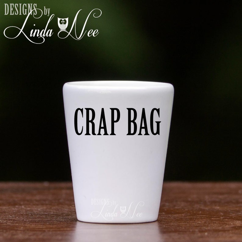 CRAP Bag FRIENDS TV Show Shot Glass Gift for Boyfriend - Etsy
