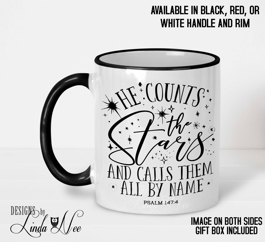 Christian Mug, Psalm 147, Scripture Mug, Christian Gift, Christian ...