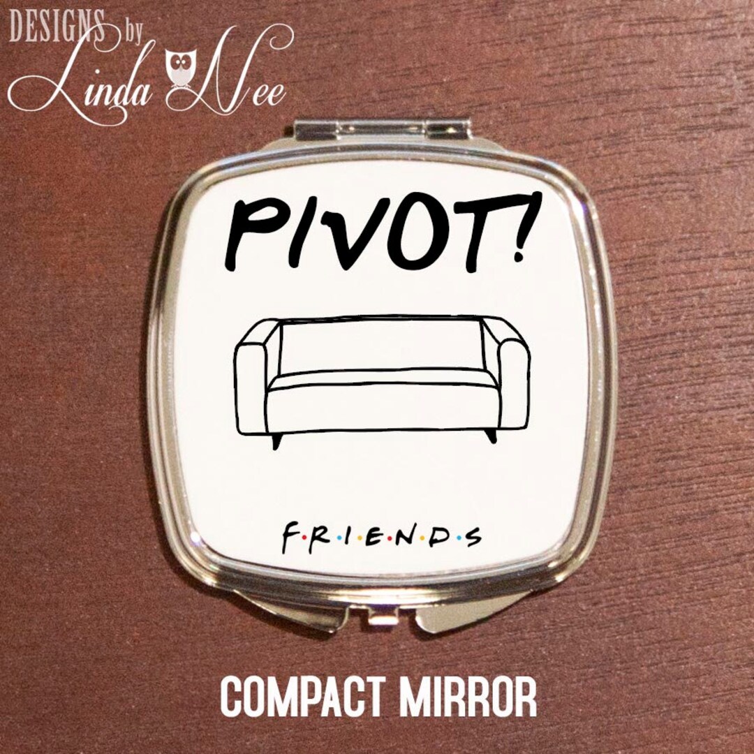 Pivot Friends TV Show Compact Mirror, Pocket Mirror, Friends TV Series ...