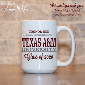 Personalized College Acceptance Gift Mug, Personalized Graduation Gift ...