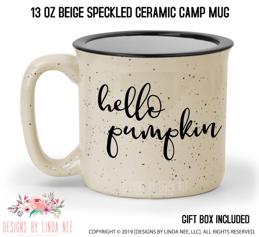Hello Pumpkin Campfire Mug Fall Mug Pumpkin Spice Latte PSL Coffee Mug ...