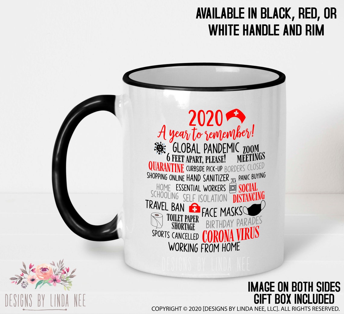 2020 A Year to Remember Mug Quarantine Mug Social Distancing - Etsy