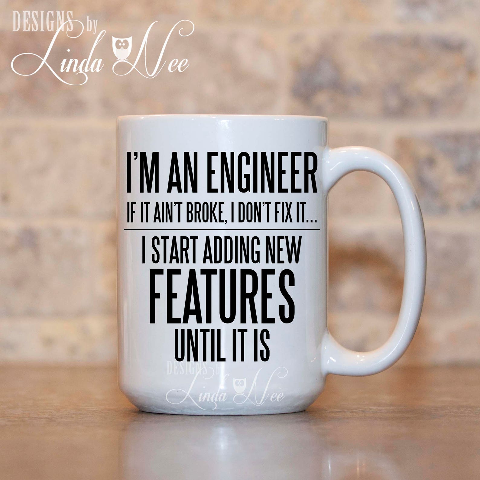 I'm an Engineer Mug If it Ain't Broke Gift for | Etsy