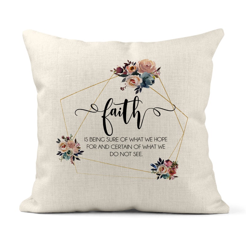 Bible Verse Pillow - Etsy UK