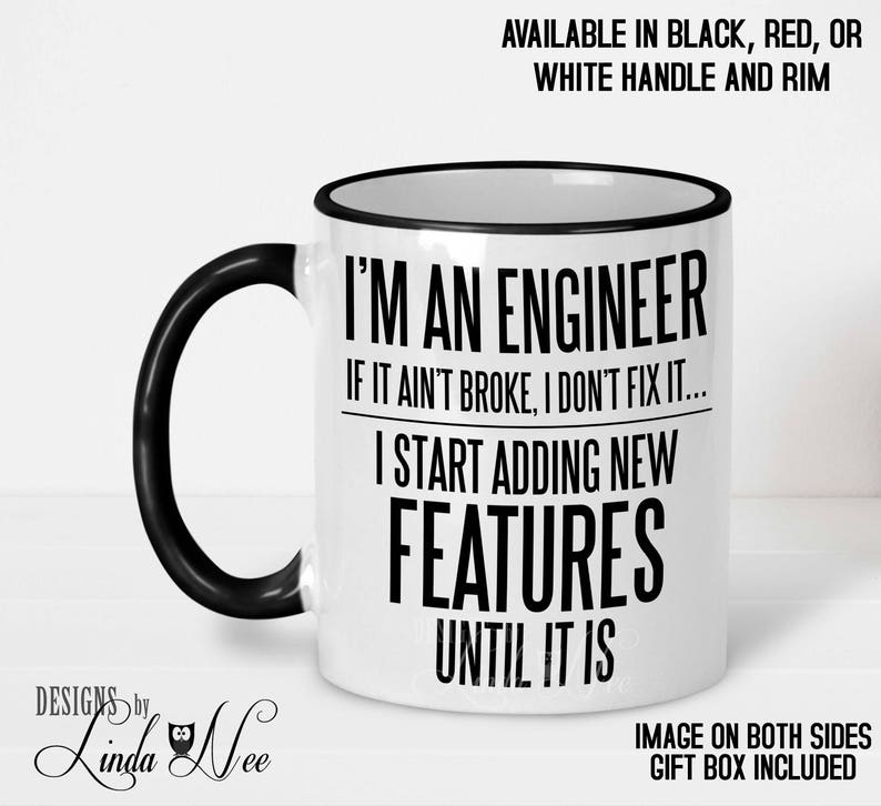 Gift for Engineer Mug Software Engineer Electrical - Etsy
