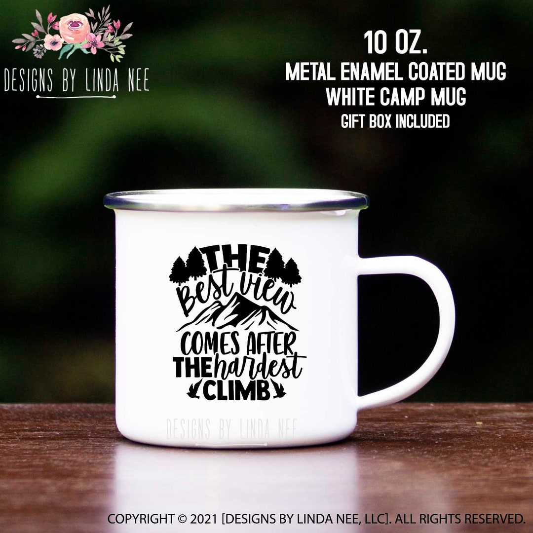 Hiking Mug, Mountain Mug, Hiking Camping Mug, Hiking Gift, Adventuring ...