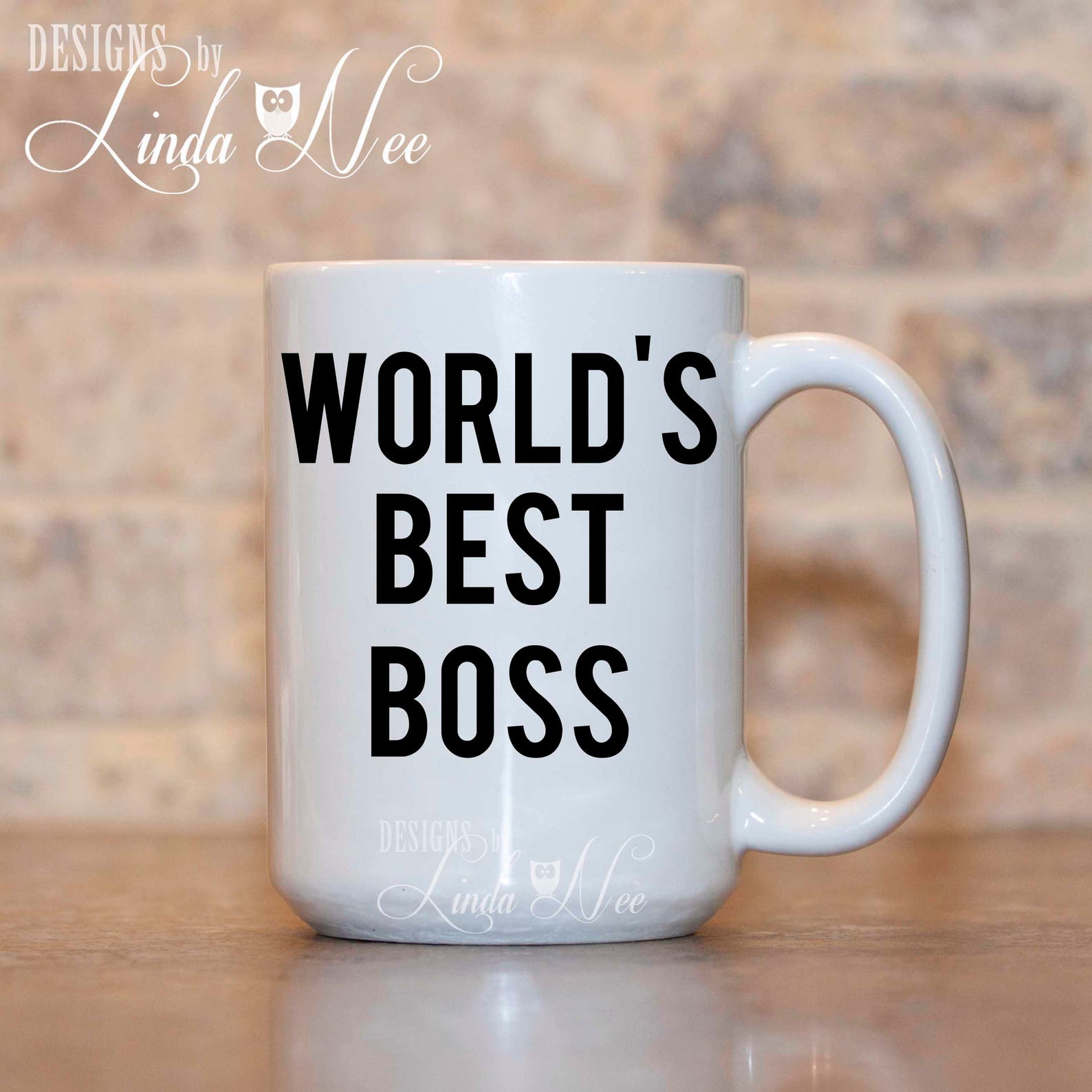 World's Best Boss Mug Bosses Day Gift Gift for Boss the | Etsy