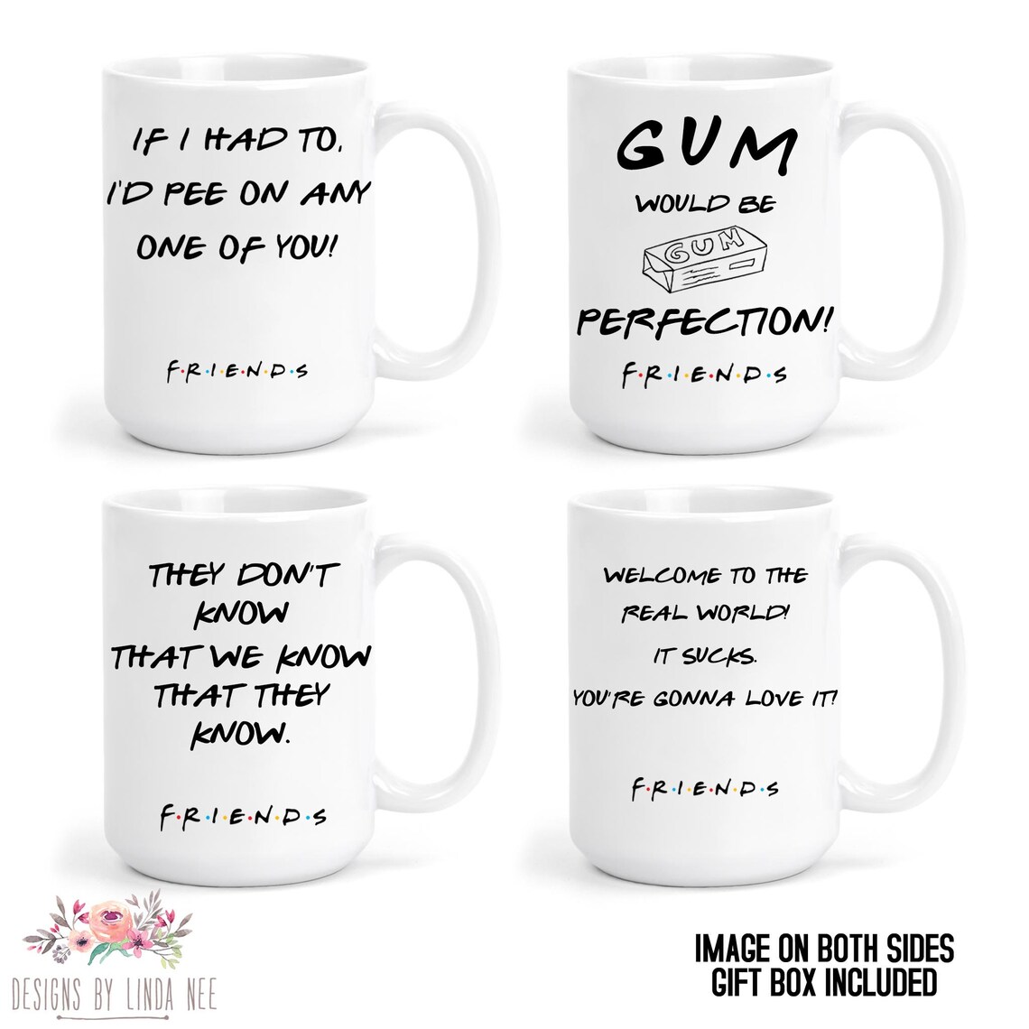 A Moo Point Gift, FRIENDS TV Show Quote, Joey Quote, A Moo Point Mug ...