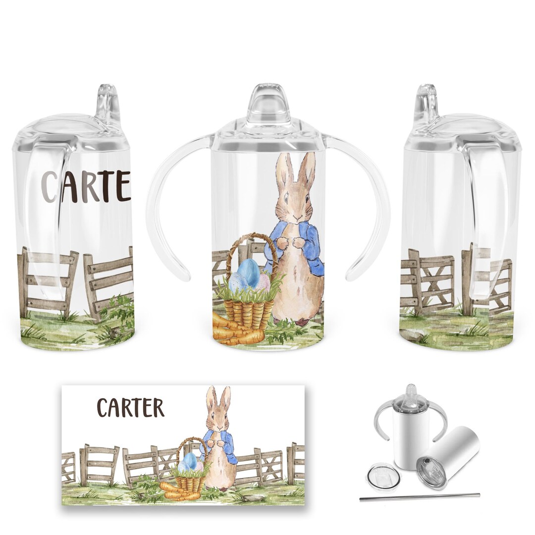 Personalized Peter Rabbit Sippy Cup, Easter Basket Stuffers, Easter ...